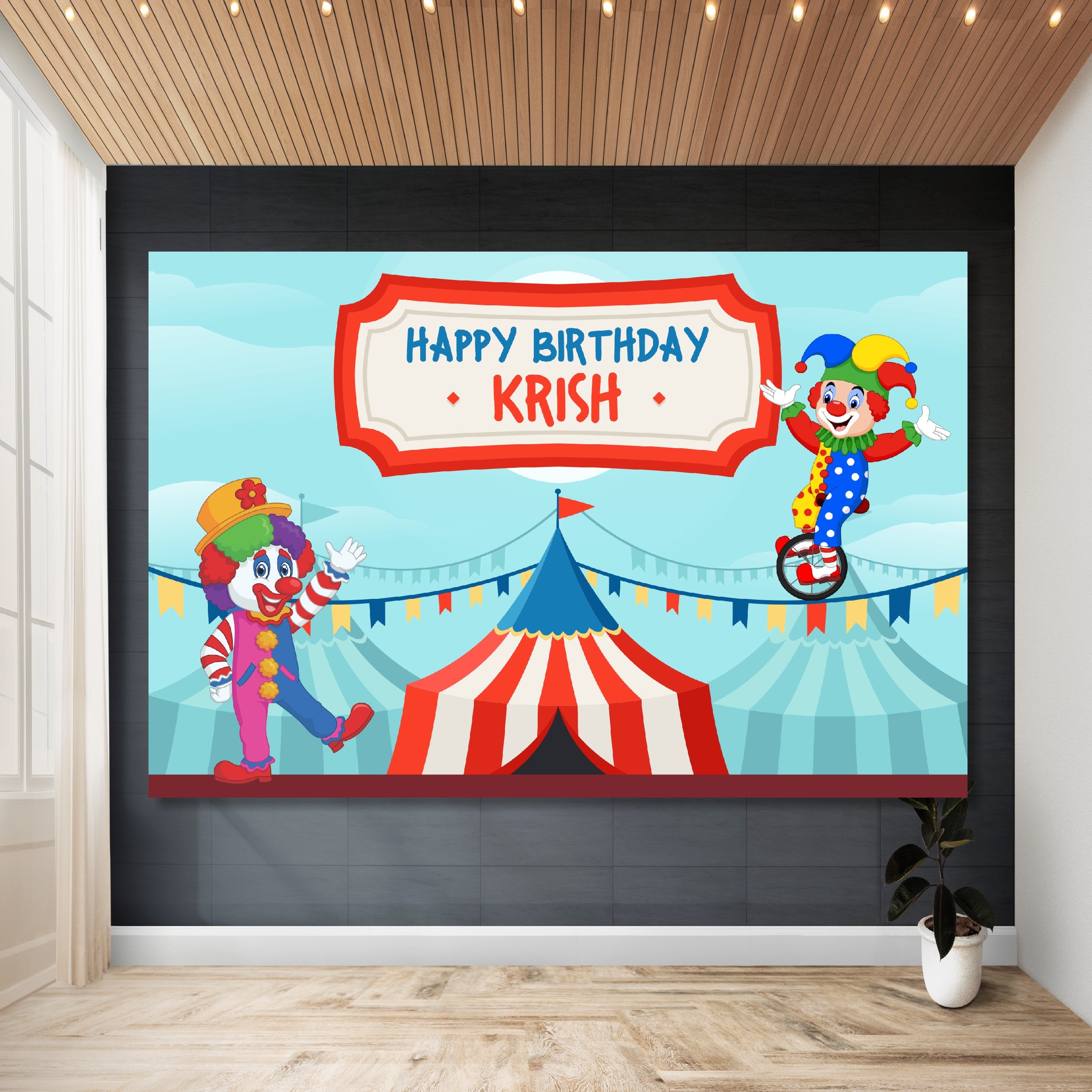 Carnival Theme Classic-1 Backdrop – Blu Party