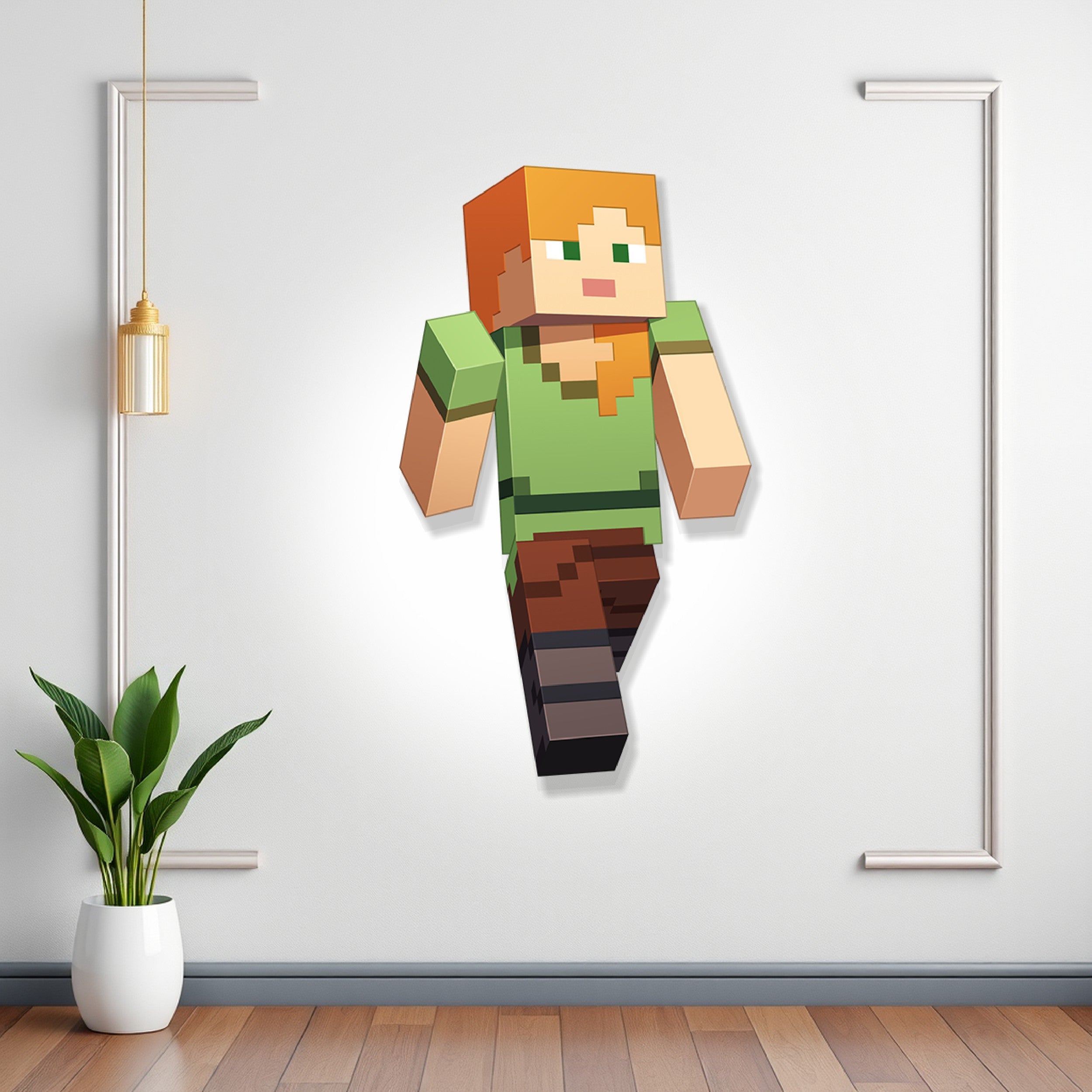 Minecraft Theme Cutout - BP 09 – Blu Party